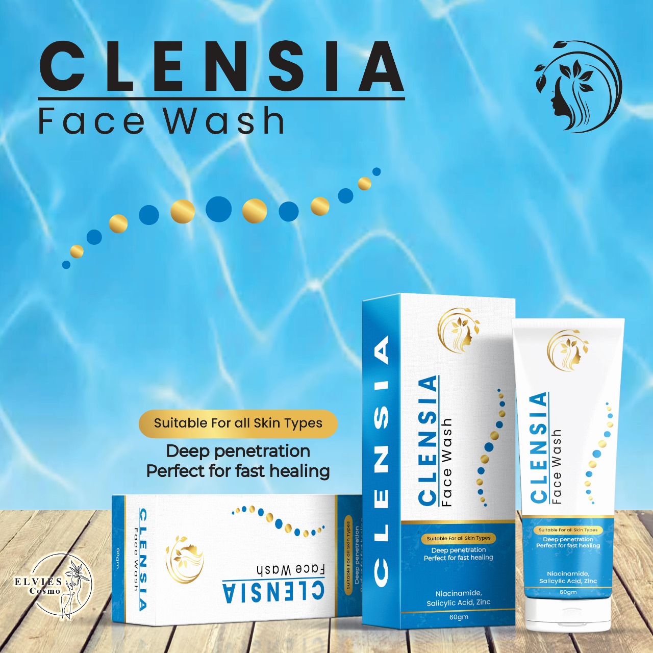 Clensia Acne Facewash – Elvies Cosmo
